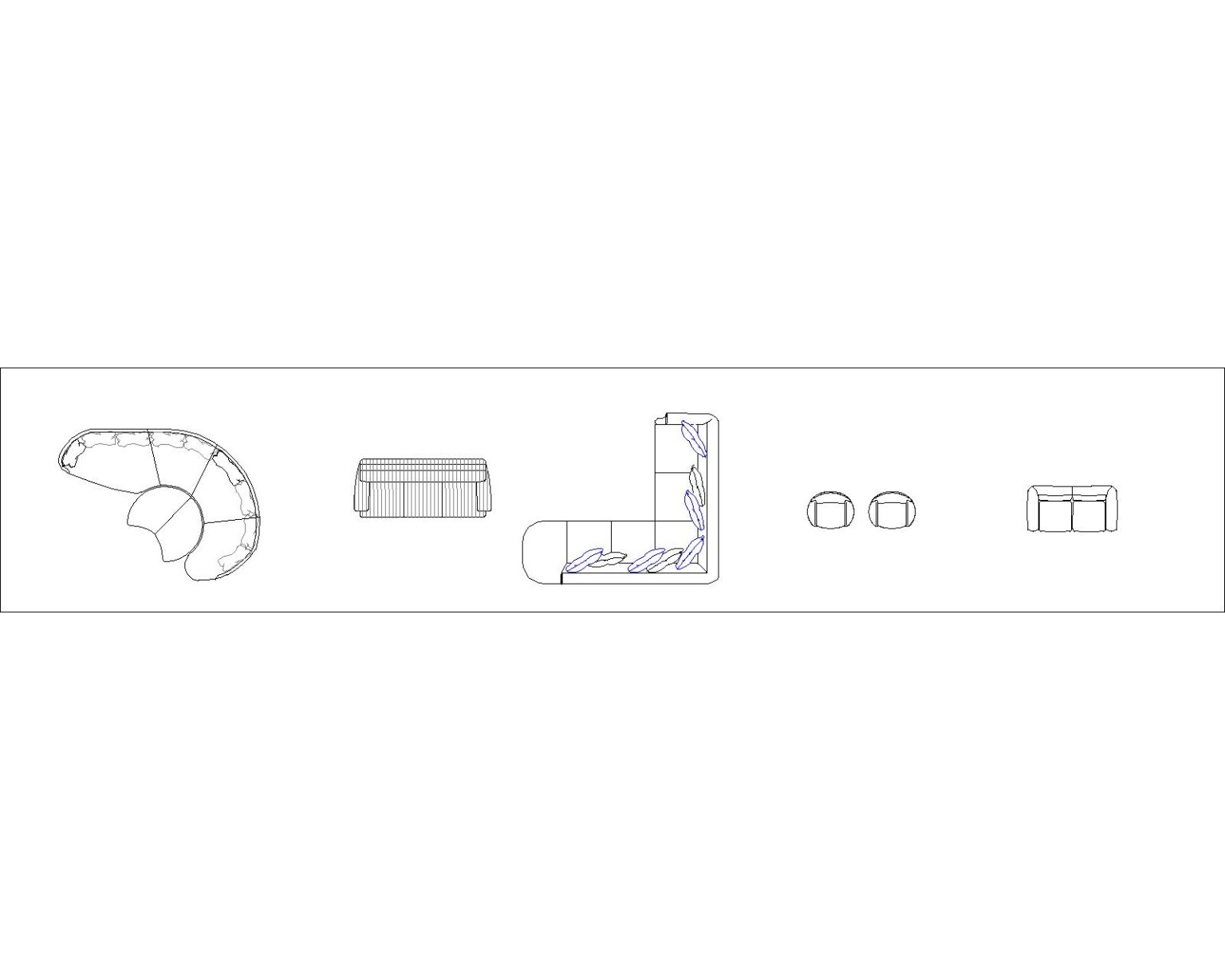 Sofa Bundle 16 CAD Block Cadblockdwg Sofa Bundle 16 CAD Block Cadblockdwg