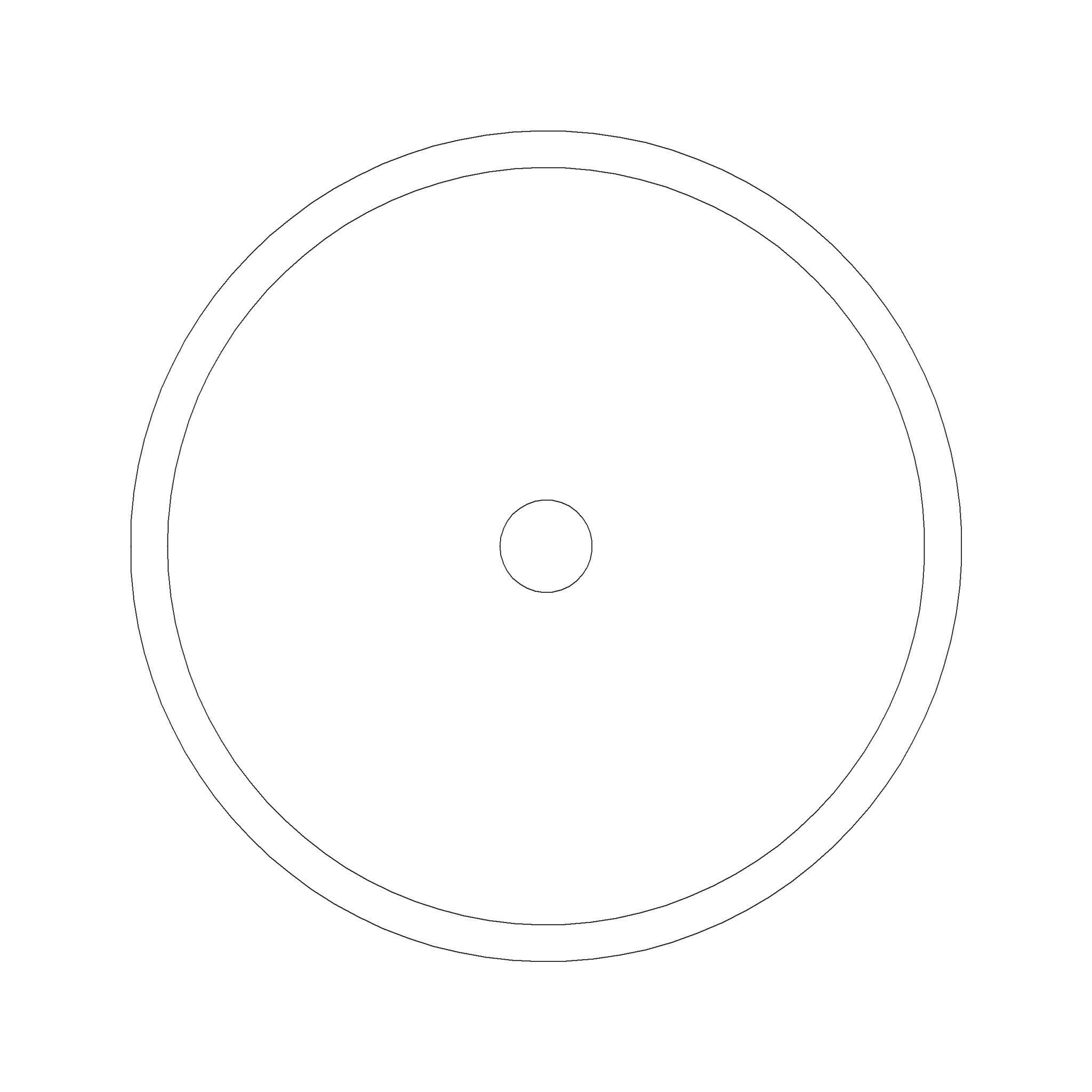 Wash Basin Type 40 : 2D Top View Plan - Cadblockdwg