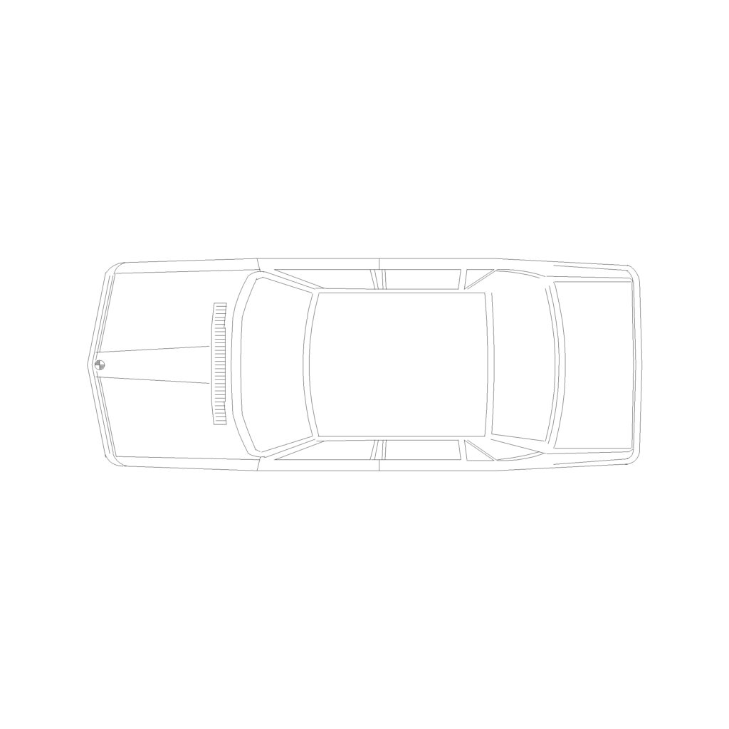 Sports Car 2: 2D Elevation - Cadblockdwg
